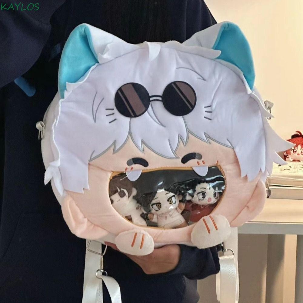 KAYLOS Jujutsu Kaisen Bag, Japanese Anime Kawaii Satoru Gojo Itabag ...