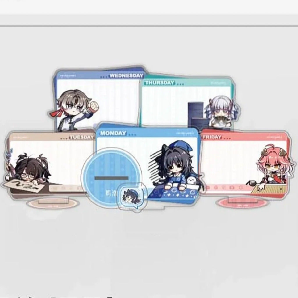 Wuthering Waves Apple Standing Anime KeyChain Changli Jinxi Yangyang ...