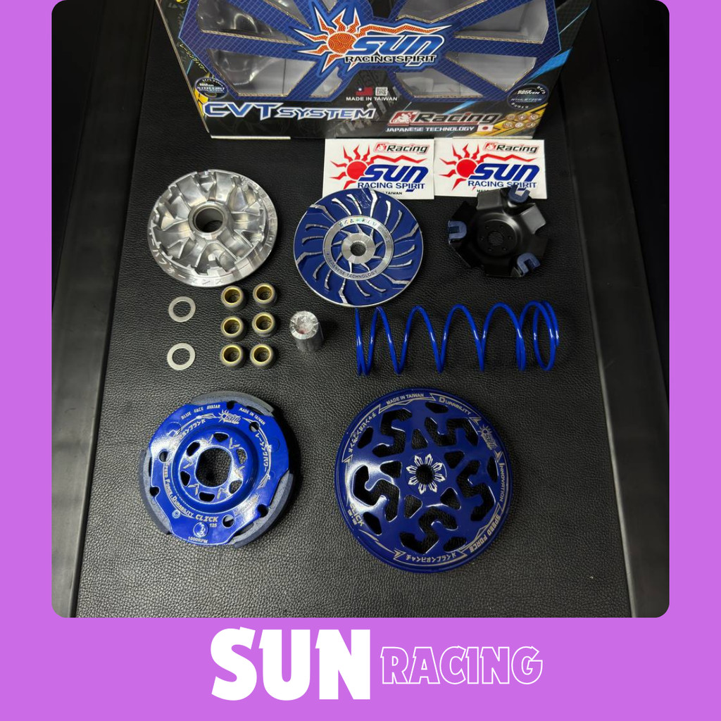 Sun Racing complete cvt set for honda click 125 / 150 | Shopee Philippines