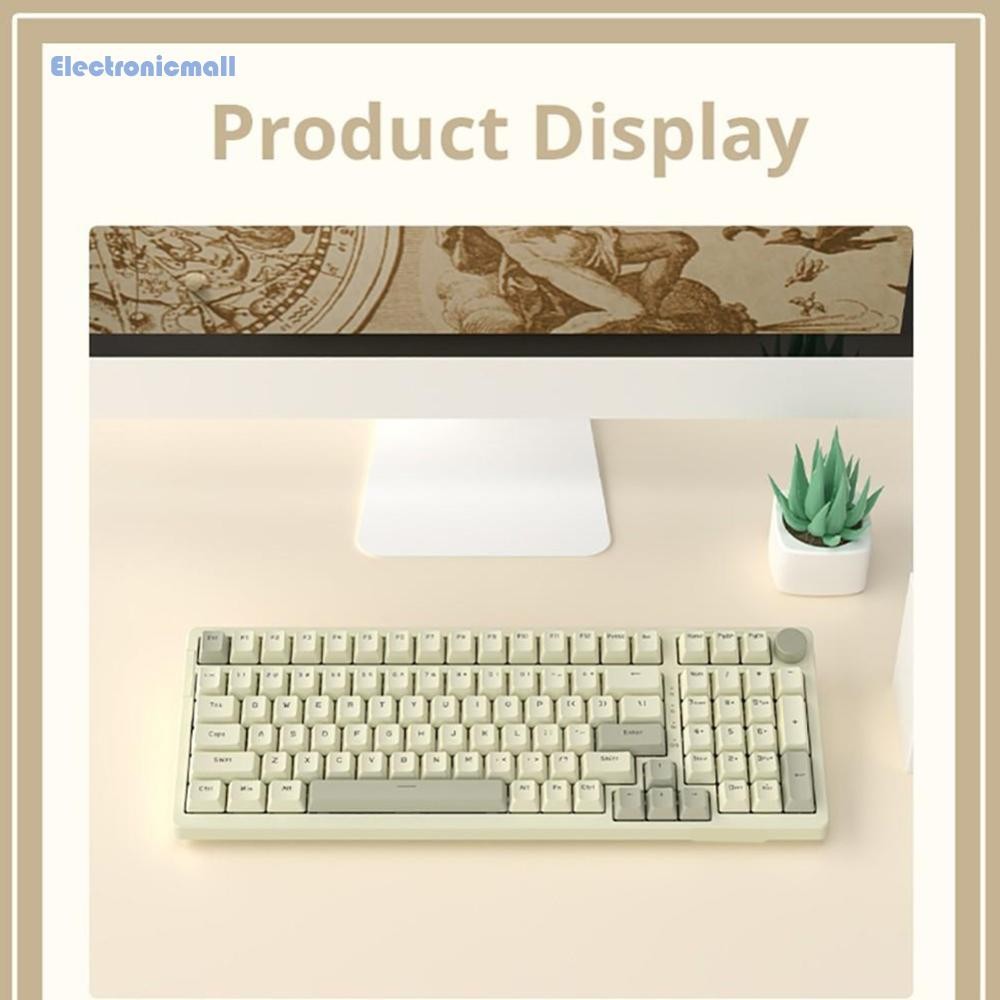 99 Keys Hot Swappable Gaming Keyboard Single Mode Wired Mechanical ...