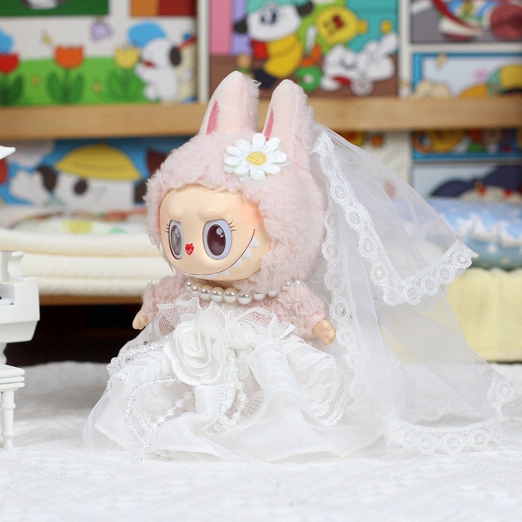 Labubu 6 Pack Clothes For Labubu, Skirt Set For Labubu Doll, 2 Piece ...