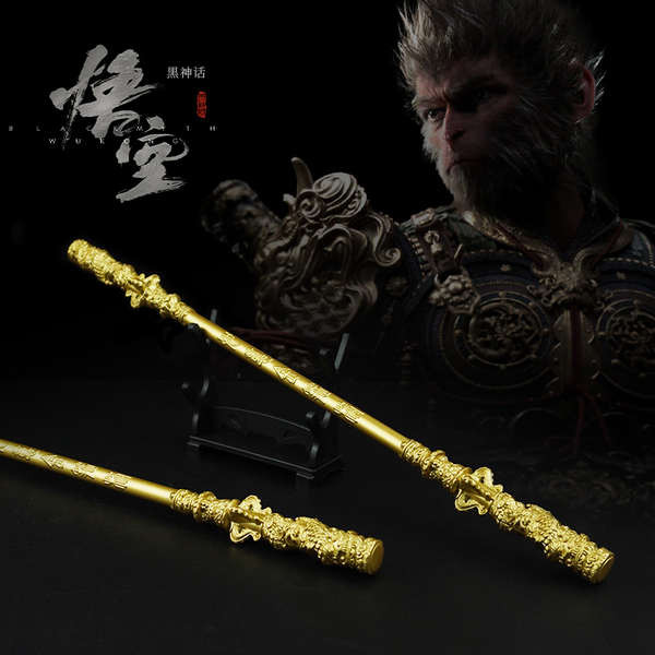 wukong black myth black myth Black Myth Wukong Genuine Ruyi Gold Hoop Stick Props Ornaments ...