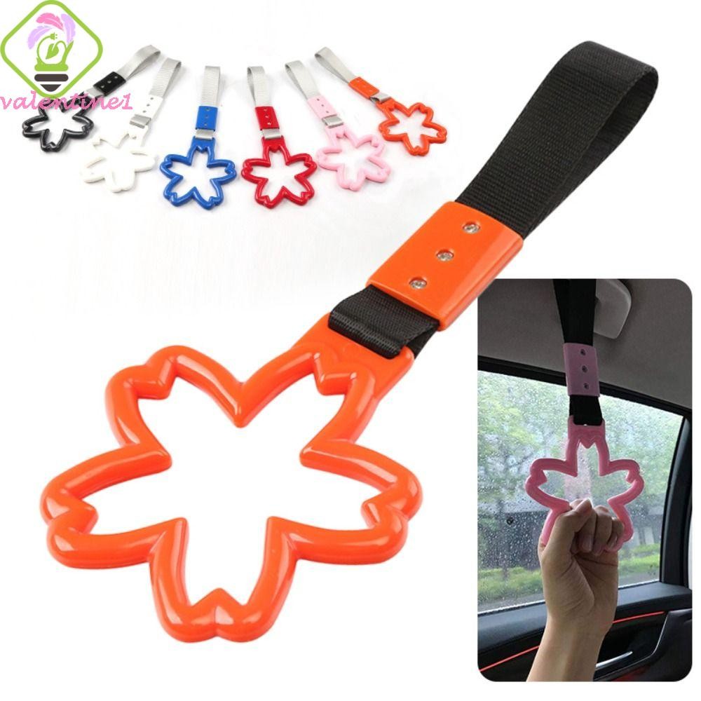 AVALENTINE Car Hand Pull Ring Flower-shaped For CarMetro Train Bus Car ...