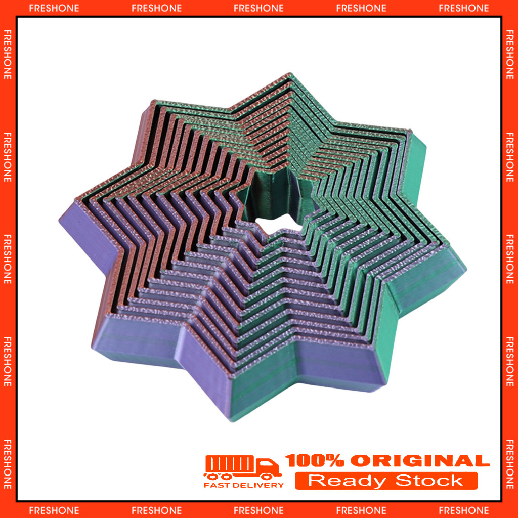 FreShone- Fidget Retractable Octagon Finger Retractable Tower 10/12 ...