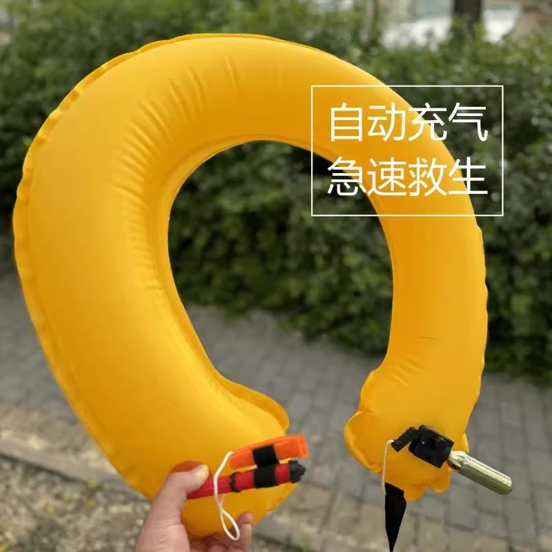 Water Keeping Automatic Inflatable Life Jacket Belt Large Buoyancy ...