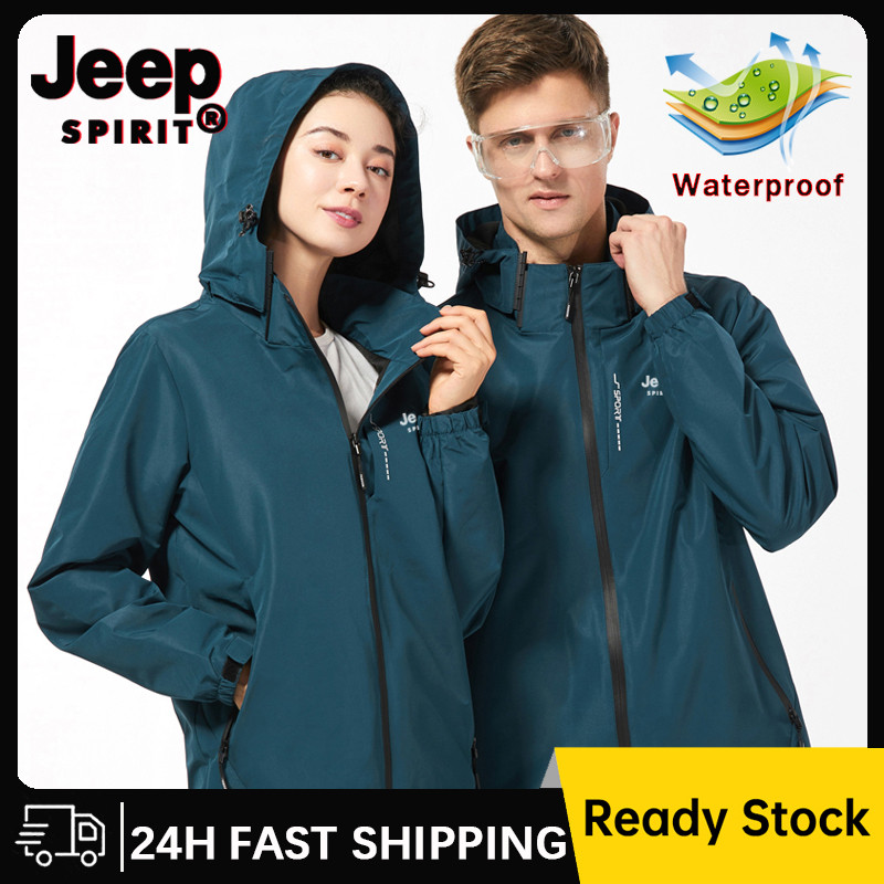 JEEP SPIRIT Tactical Jacket For Men Waterproof Military Jacket With ...