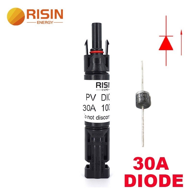 DC Diode Solar Plug Connector, Diode Connector 10A/15A/20A/30A for ...