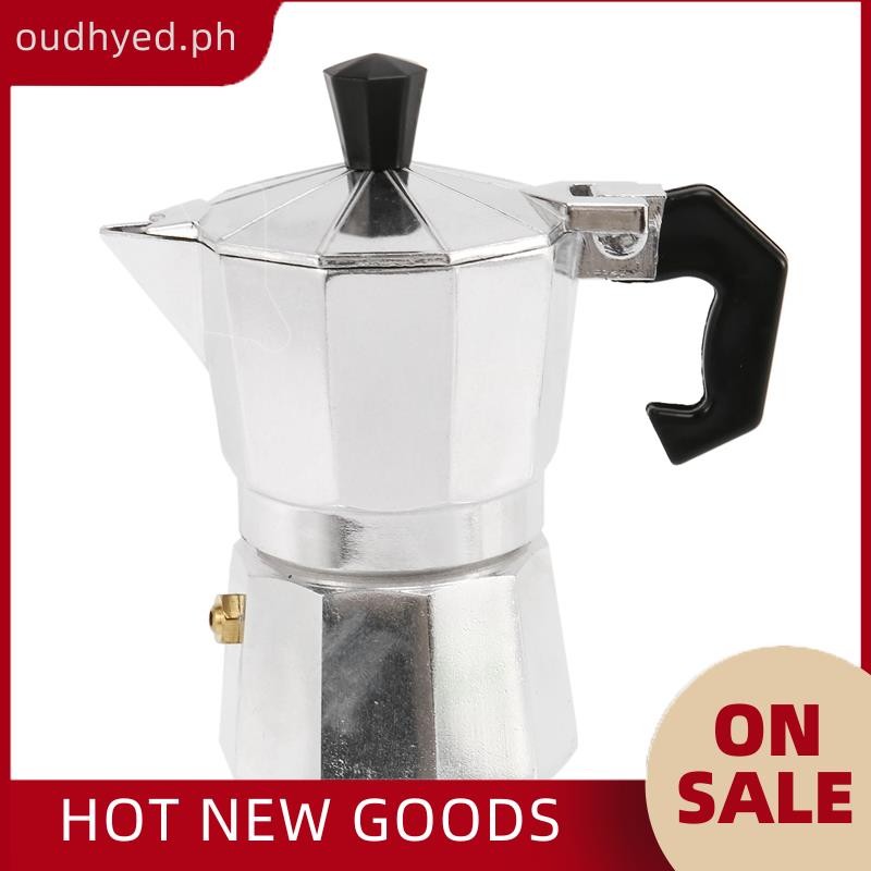 PHOU Aluminum Italian Stove Top/Moka Espresso Coffee Maker/Percolator ...