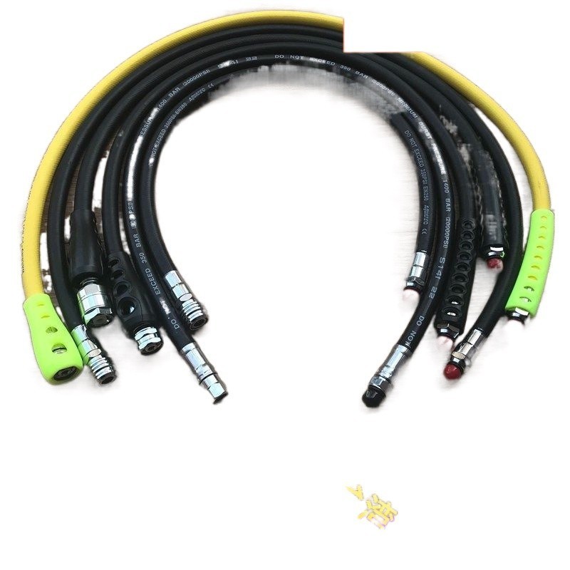 COD☆Diving second-stage breathing regulator low-pressure tube BCD ...