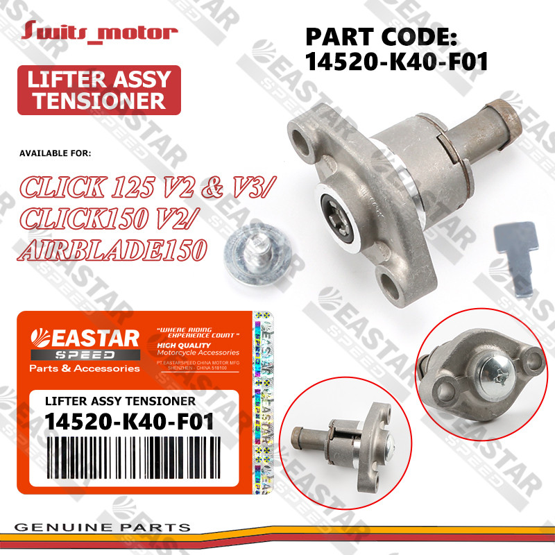 Click 125i V2, V3 Click 150i V2,GTR 150,Airblade150 Lifter Tensioner ...
