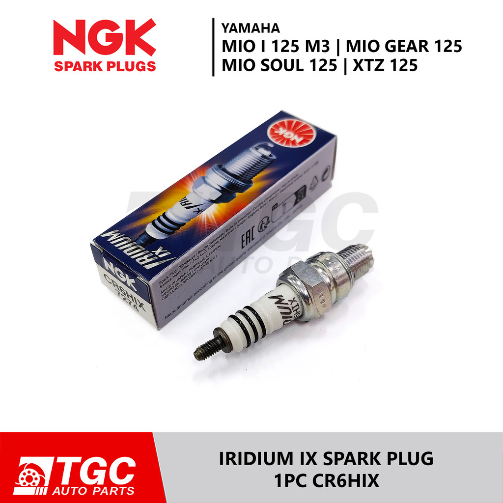 NGK Spark Plug Iridium IX Yamaha MIO i 125 M3 / MIO GEAR 125 / MIO SOUL ...