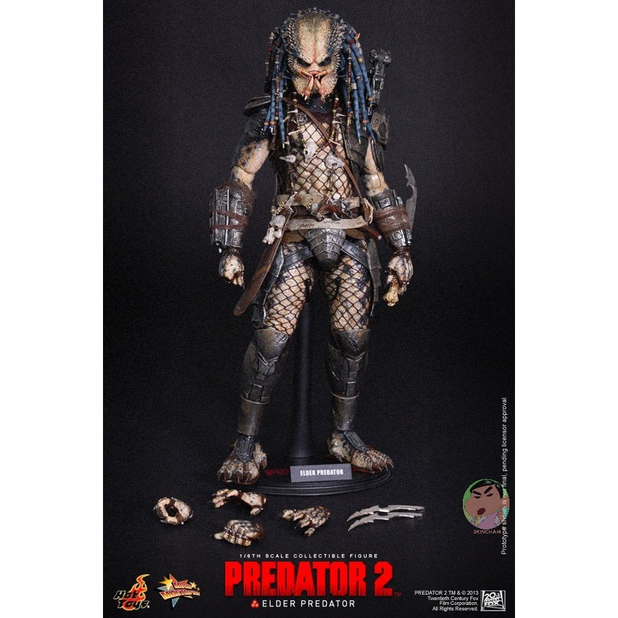 Hot Toys MMS233 Predator 2 – Elder Predator 1/6th Scale Collectible ...