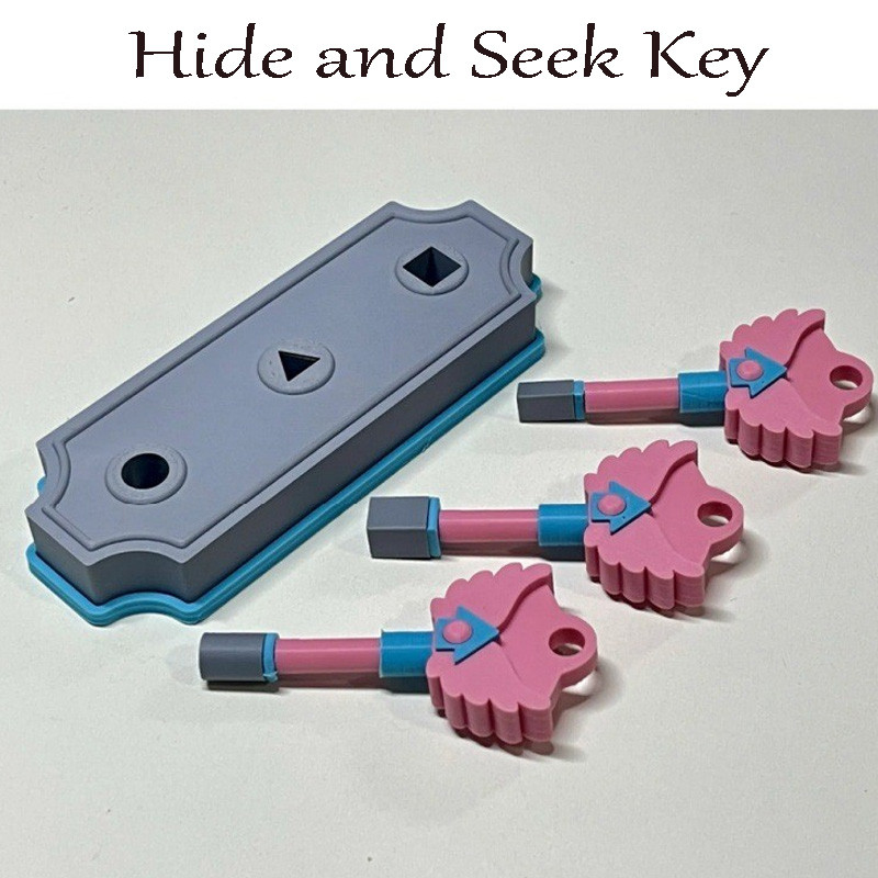 3D Printed Squid Game Season 3 Korea Game Hide and Seek Key Set ...