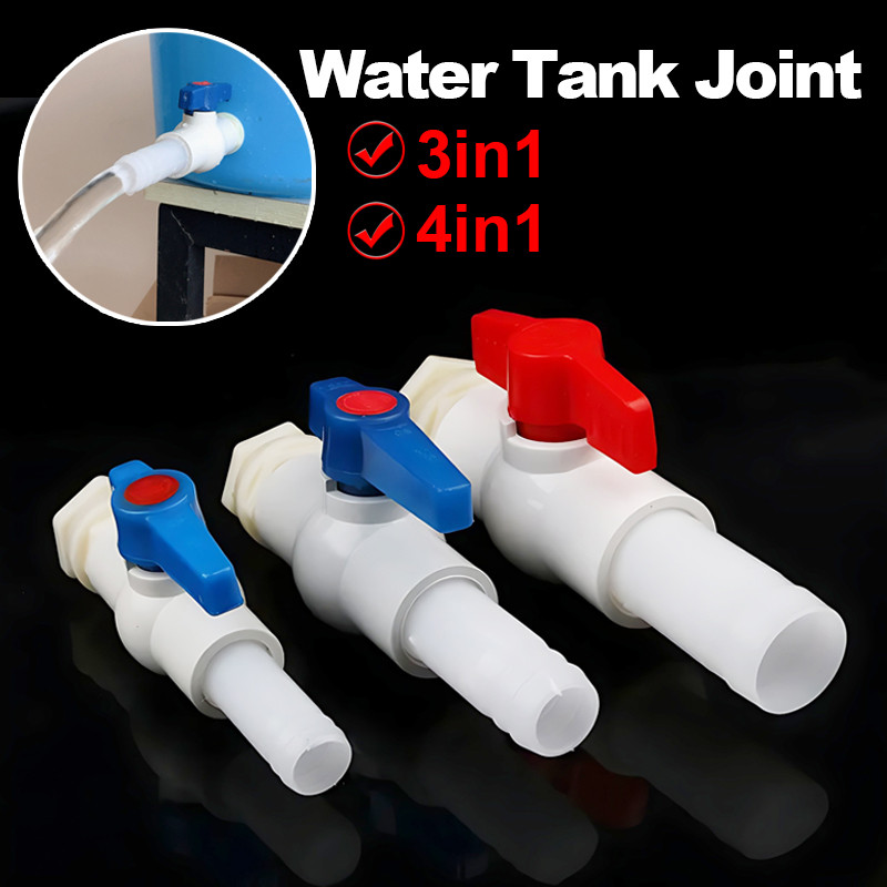 1/2" 3/4" Tank Joints Outlet Bucket Connector Fittings Water Tank ...