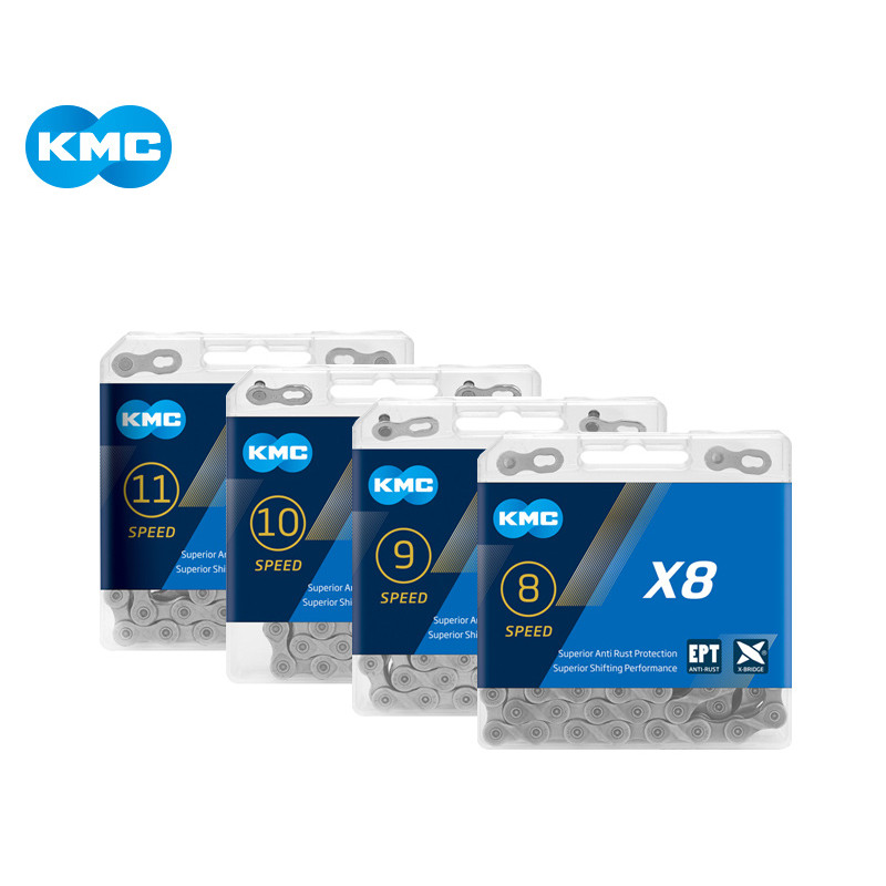 KMC Mountain BikeChain X8 X9 X10 X11 X12 MTB Bicycle Chains | Shopee Philippines