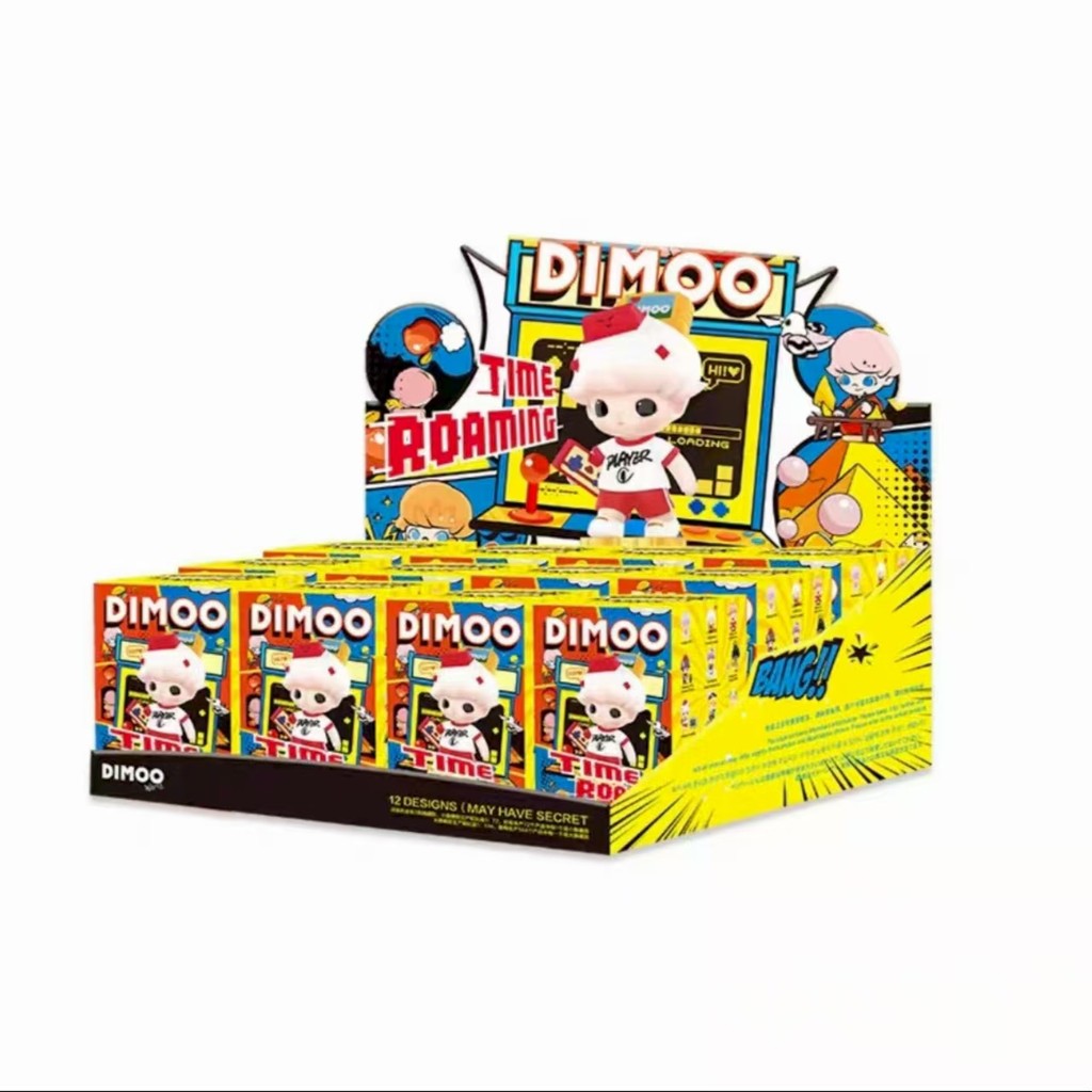 Authentic DIMOO Time Travel Series Blind Box Figure Toy Trendy Gift ...