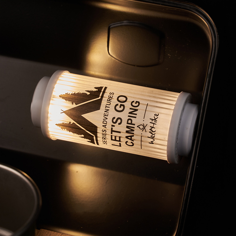 Wellhike 38Explore Camping Light with Magnetic Base IPX4 Waterproof 4500mAh Battery USB ...