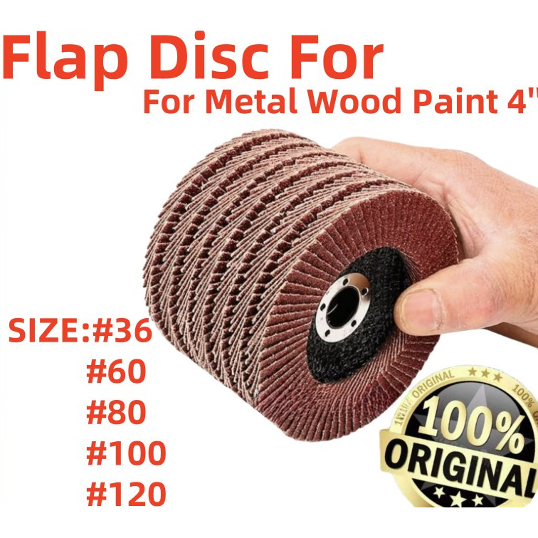 Flap Disc For Metal Wood Paint 4'' Low Price | Shopee Philippines