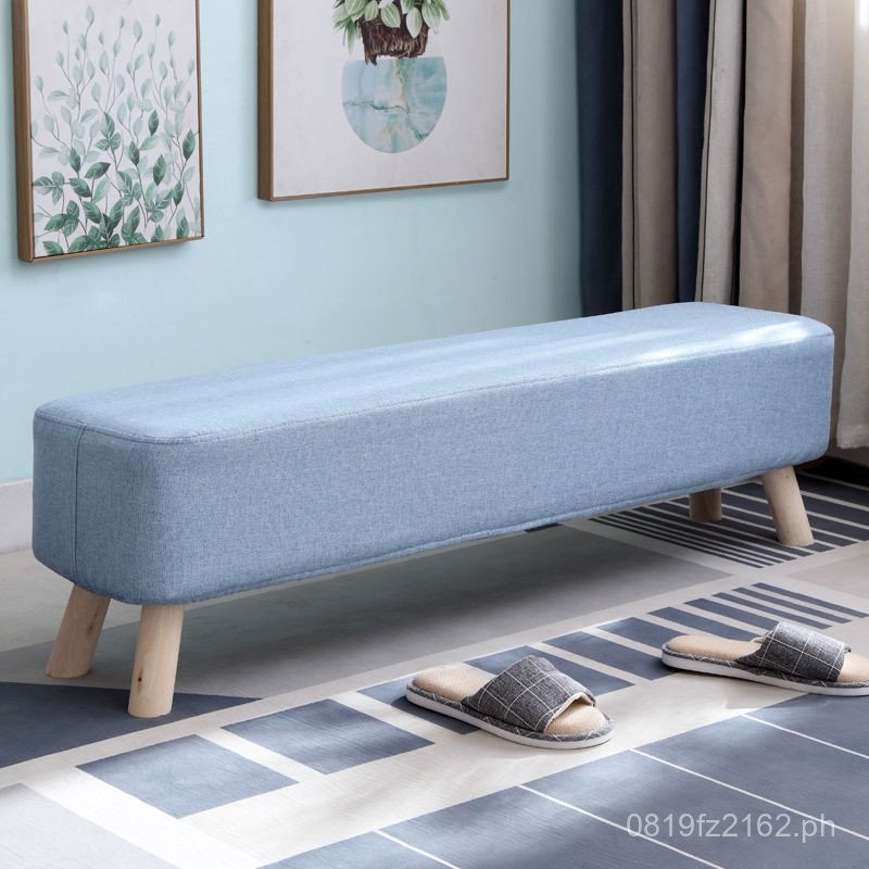 Modern Shoe Changing Stool Wooden Household Small Stool Round Low Stool ...