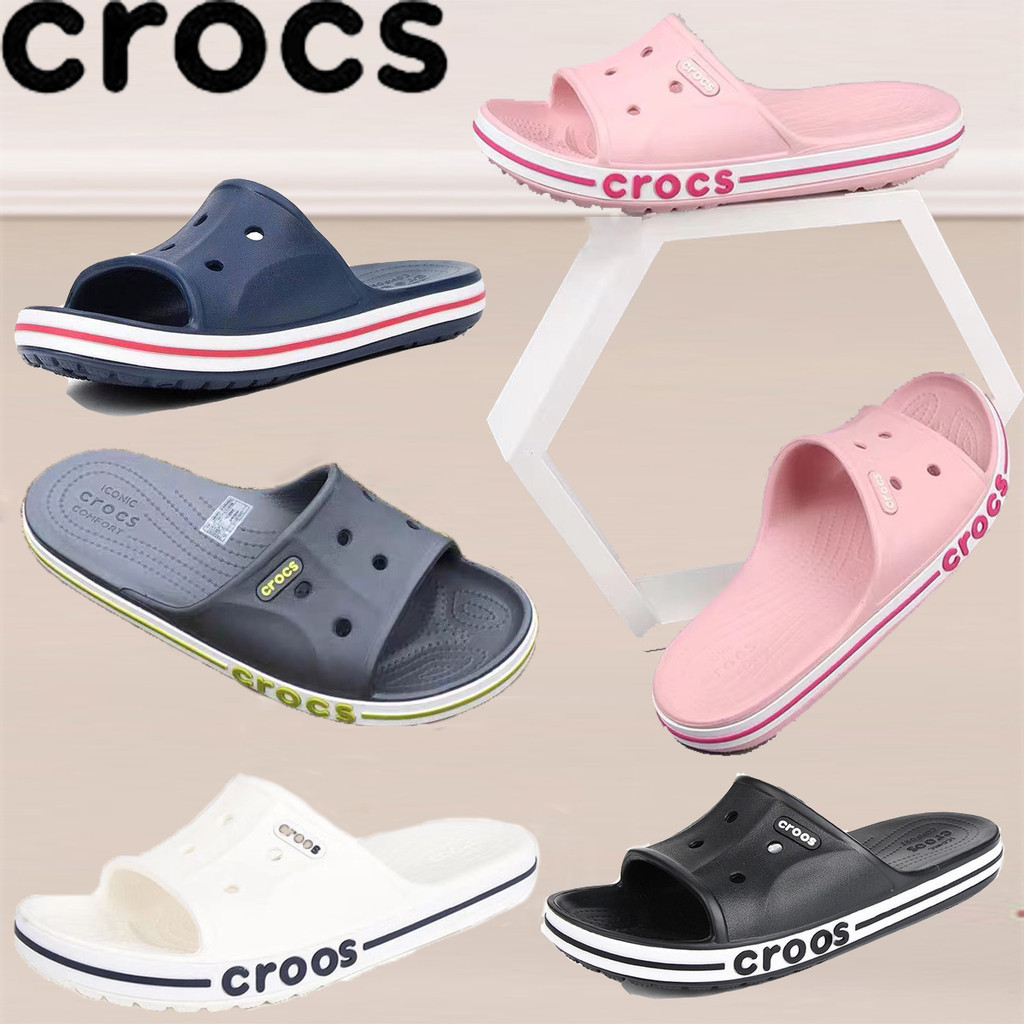 Crocs Sandals Men And Women Waterproof Crocs Bayaband Clog Baya Band ...