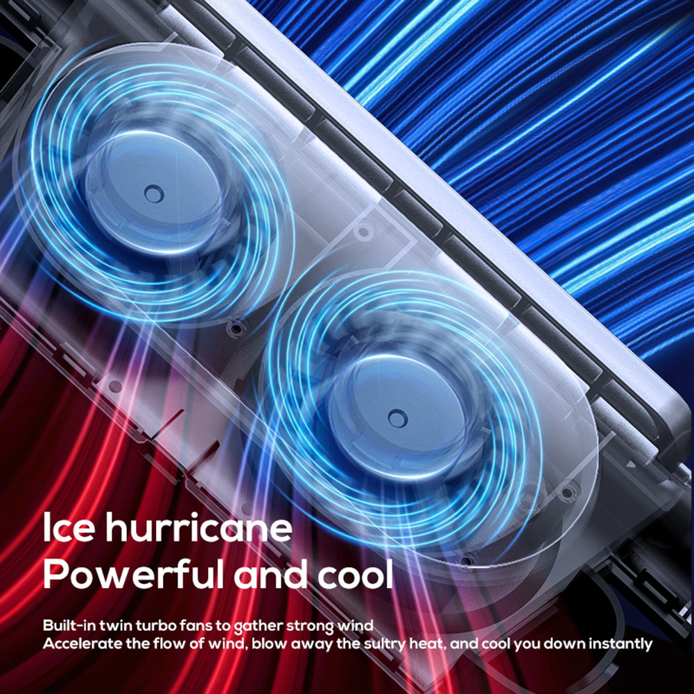 protable Car Rear Fan 12V/24V electric fan USB Car Cooling Fan Truck ...