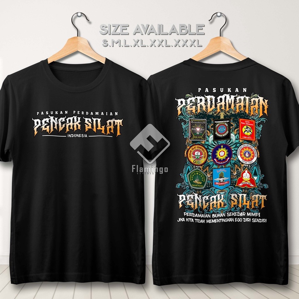 IPSI Indonesian Pencak Silat Peace T-shirt Indonesian Martial Art ...