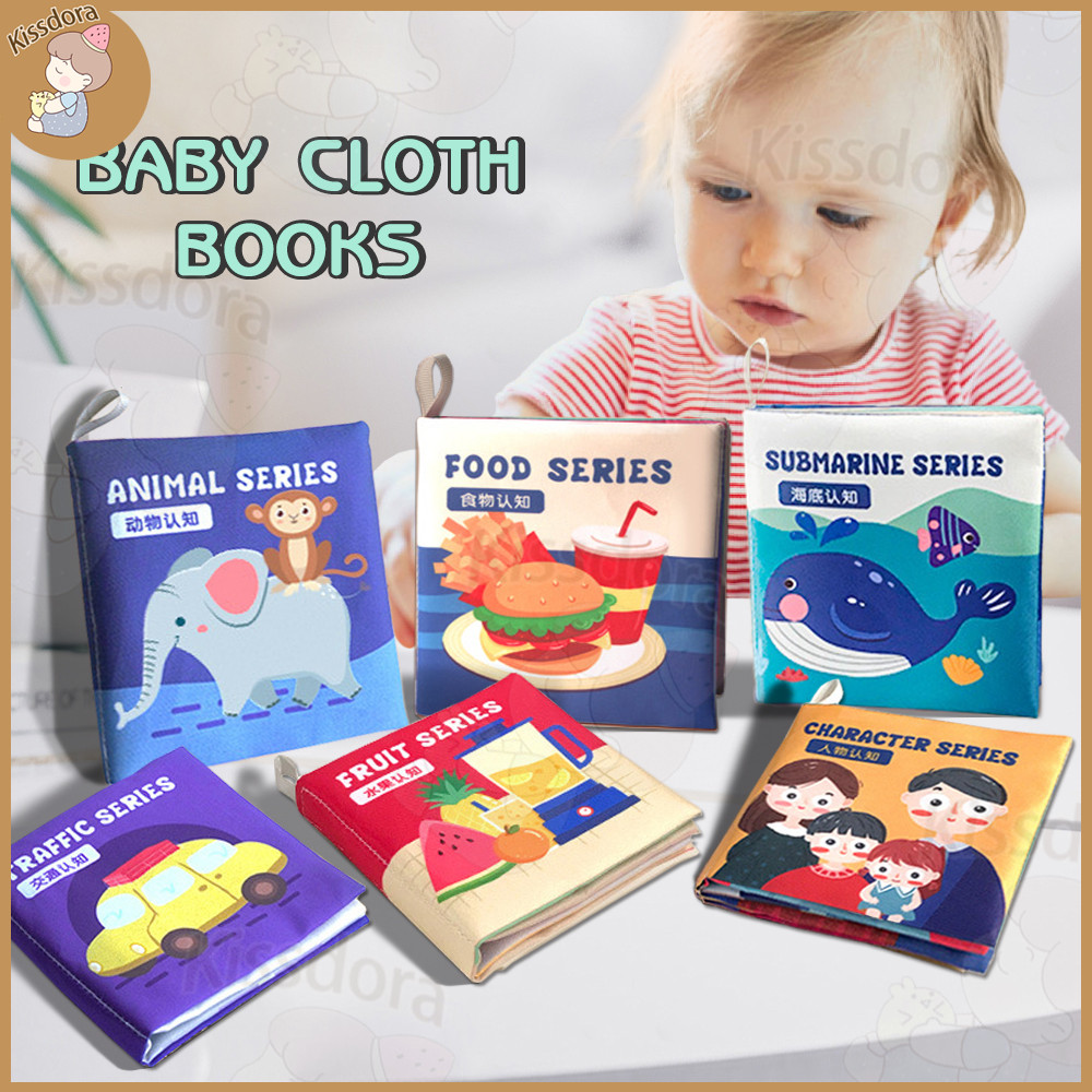 Kissdora Baby Soft Cloth Story Book Learning Toys for Baby Story Books ...