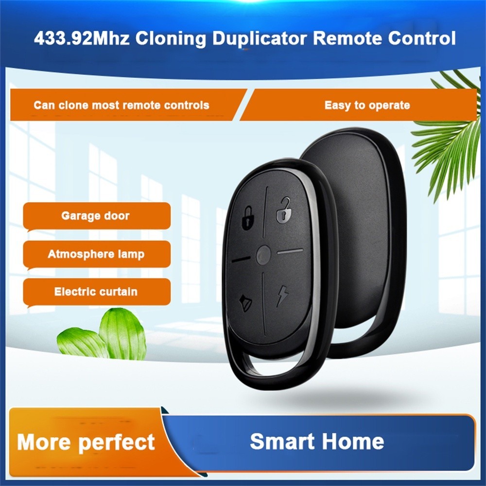 RQCloning Duplicator Key Distance Remote Control 433.92 433MHz Clone Fixed Learning Code For ...