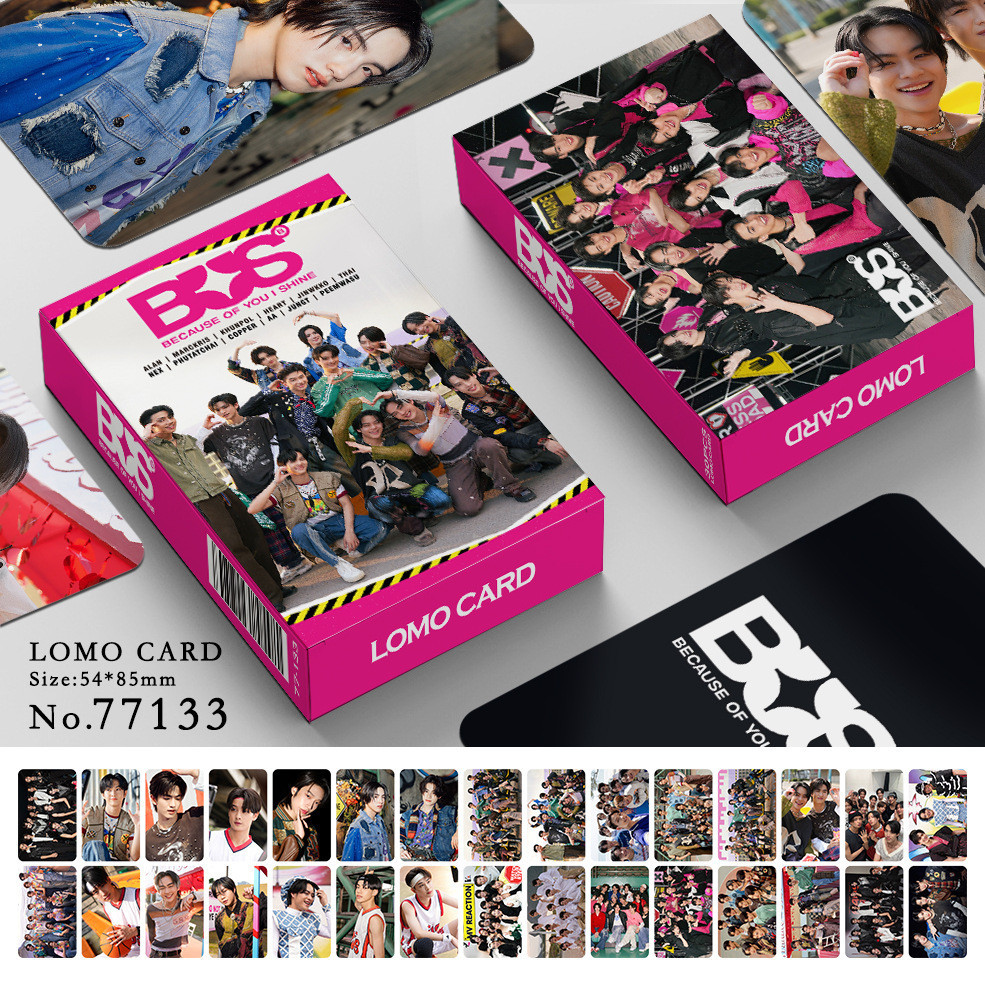 30pcs BUS Photocards Freen BECKY Lomo Cards Thai Star Because of You I ...