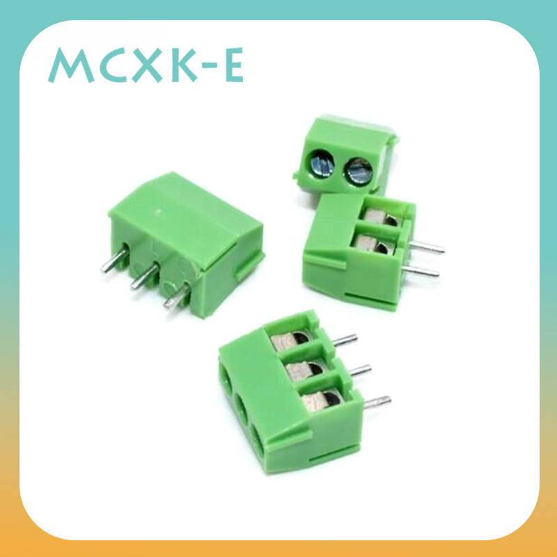 10PCS KF350 3.5mm Screw Terminal Connector 2P 3P Green PCB Terminal ...