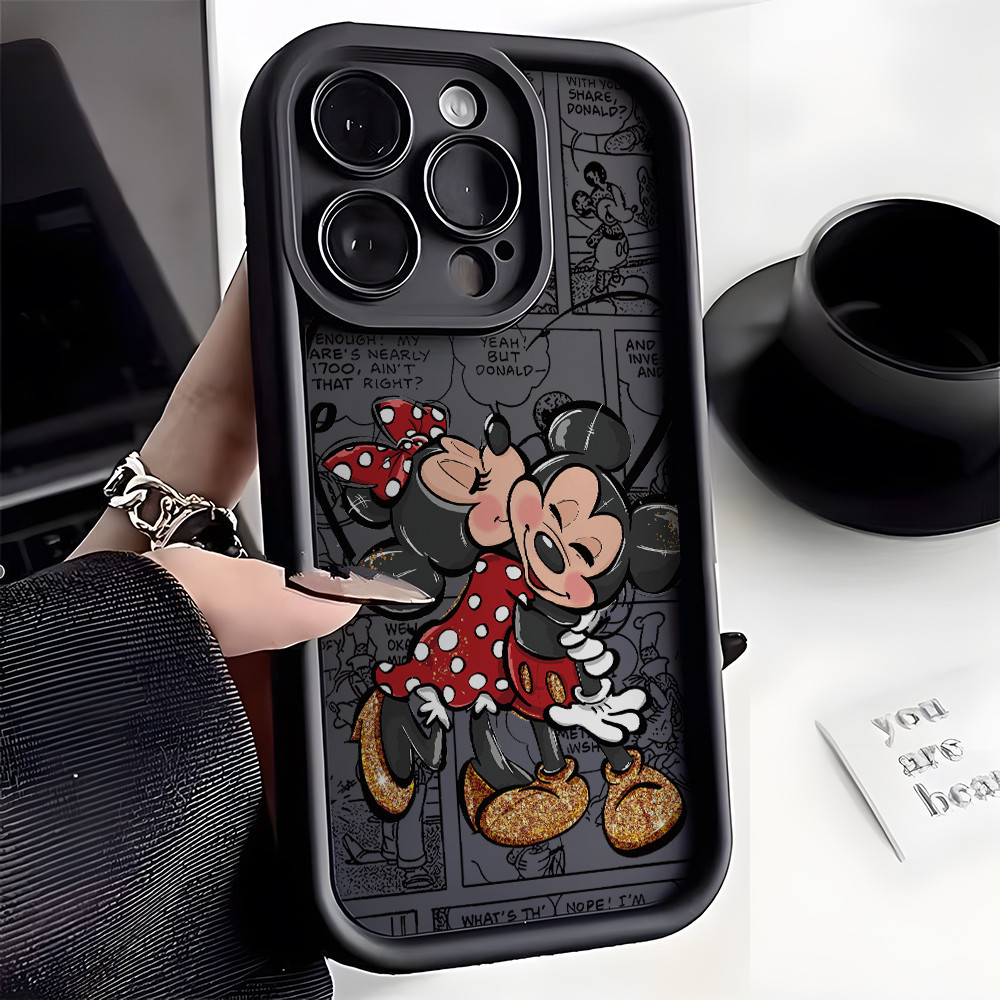 Mickey Minnie Mouse Phone Case for iPhone 15 14 Plus 13 12 Mini 11 Pro ...