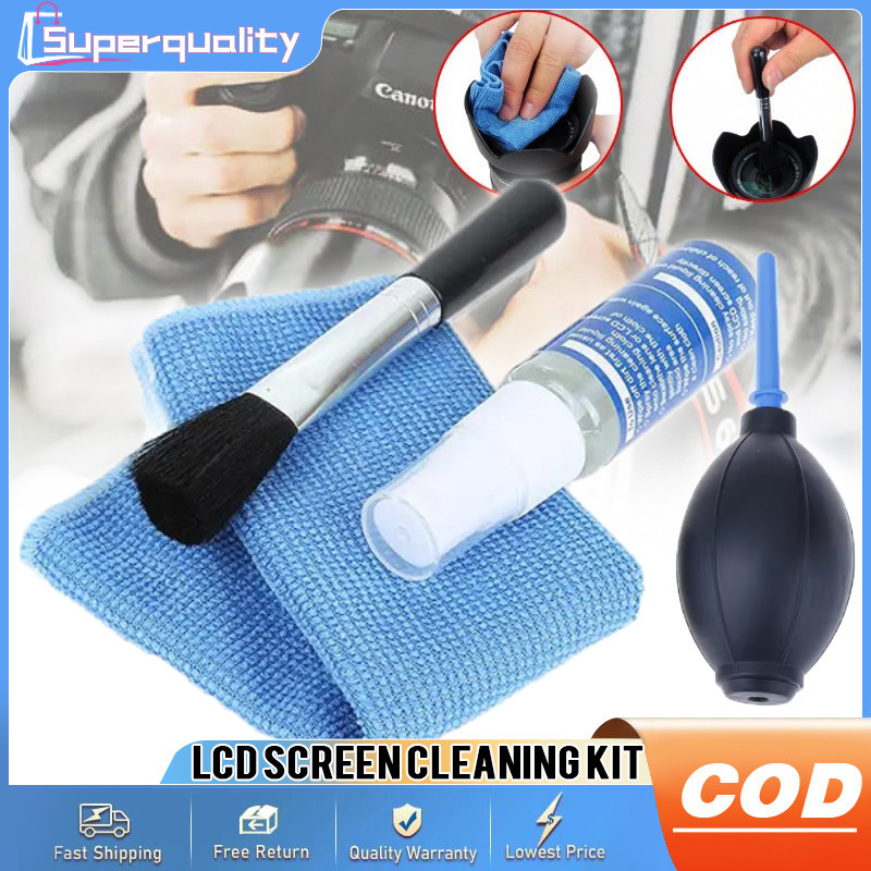 4 In 1 LCD Screen Cleaning Kit For Computer TV Mobile Phone Laptop ...