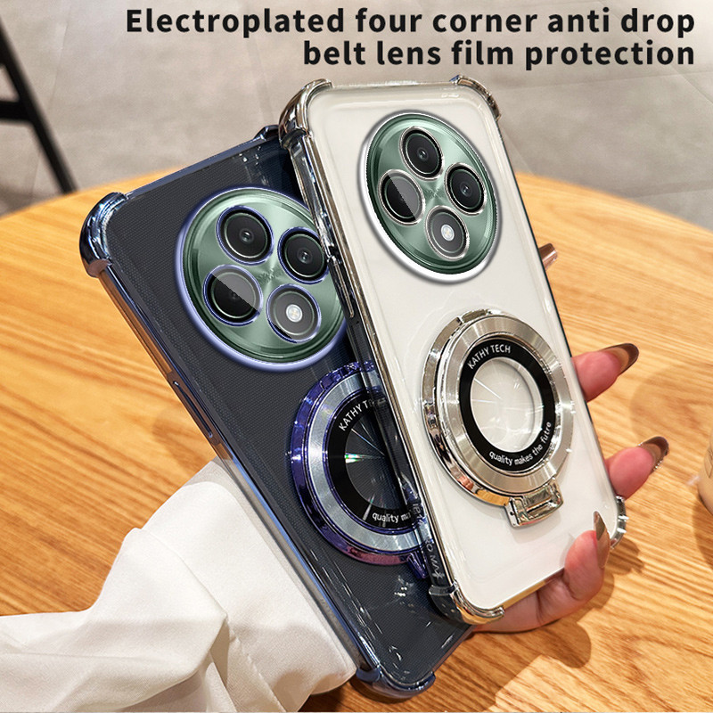 Case OPPO Reno 12F 12 Pro 11F A79 5G Anti drop stand phone case | Shopee Philippines