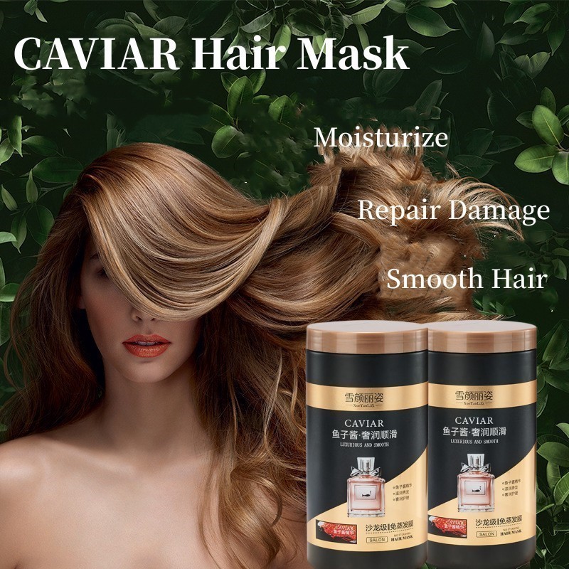 CAVIAR Hair Mask 1000g Hair Repair Treatment Smooth Moisturizing ...