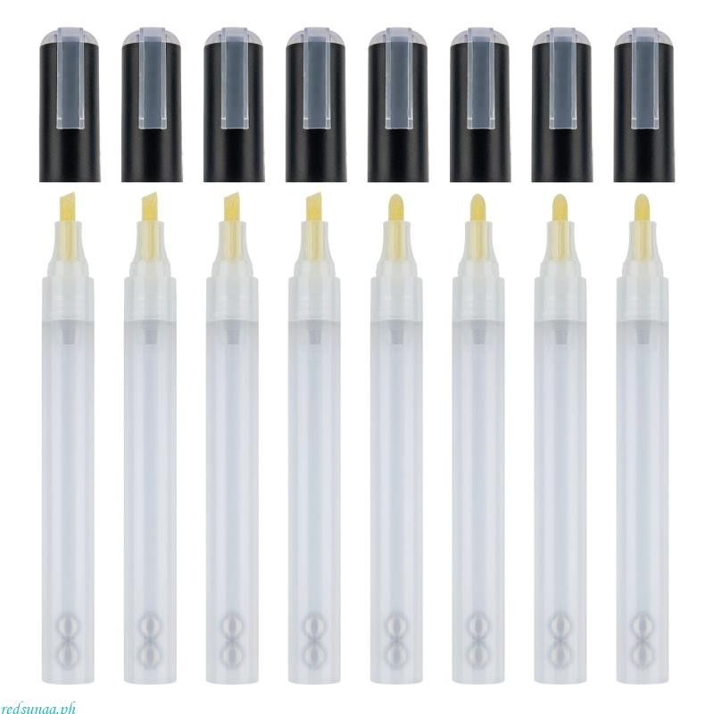redsunaa 6Pcs Empty Refillable Markers for Watercolor Oil Painting DIY ...