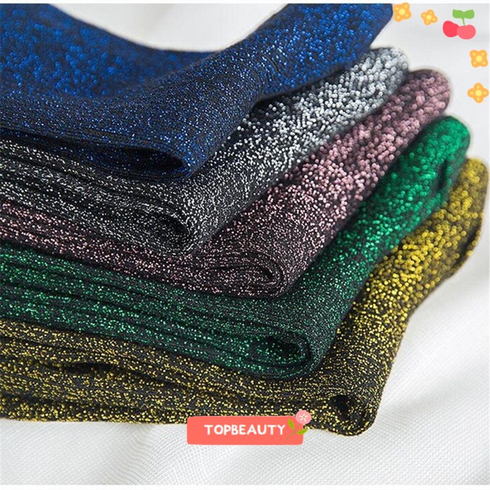 BEAUTY Women's Socks Retro Shiny Long Glitter Colored | Shopee Philippines