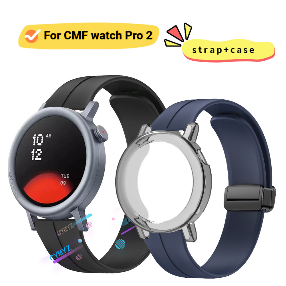 CMF watch pro 2 case Screen protector CMF watch pro 2 strap Silicone ...