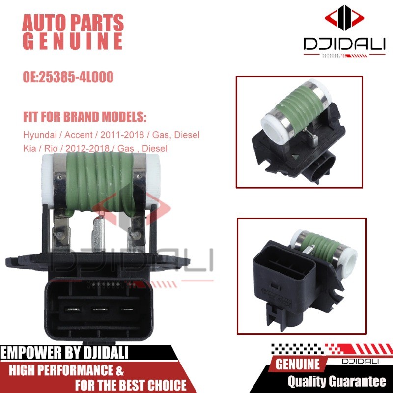 Radiator Fan Resistor / Cooling Fan Resister For Accent 2011-2018, Rio ...
