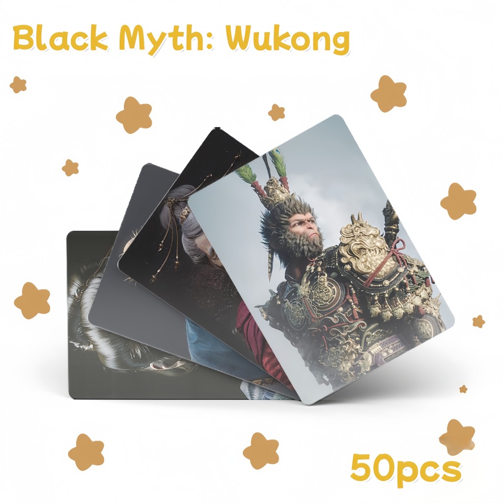 50-92pcs Manga Manhwa Black Myth: Wukong Tokyo Ghoul Chainsaw Man Sword ...