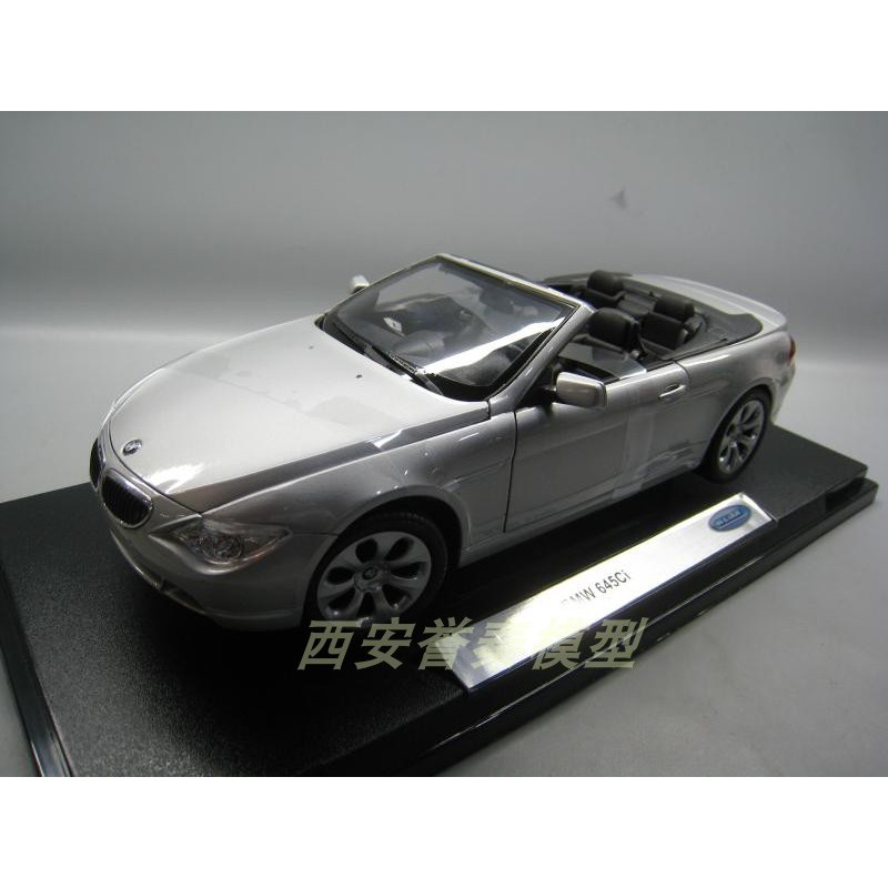 Available WELLY WELLY Willie 1/18 BMW645ci BMW 645ci Convertible Alloy ...