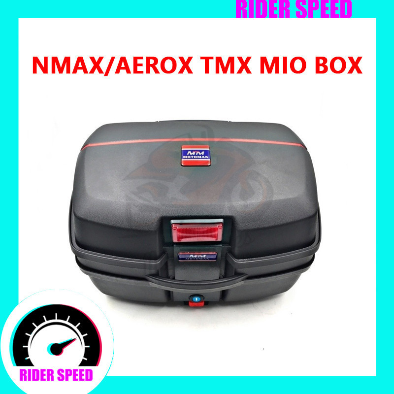 NEW DURABLE BOX!! MOTORCYCLE EBIKE NMAX/AEROX TMX MIO BOX (WITH BASE ...