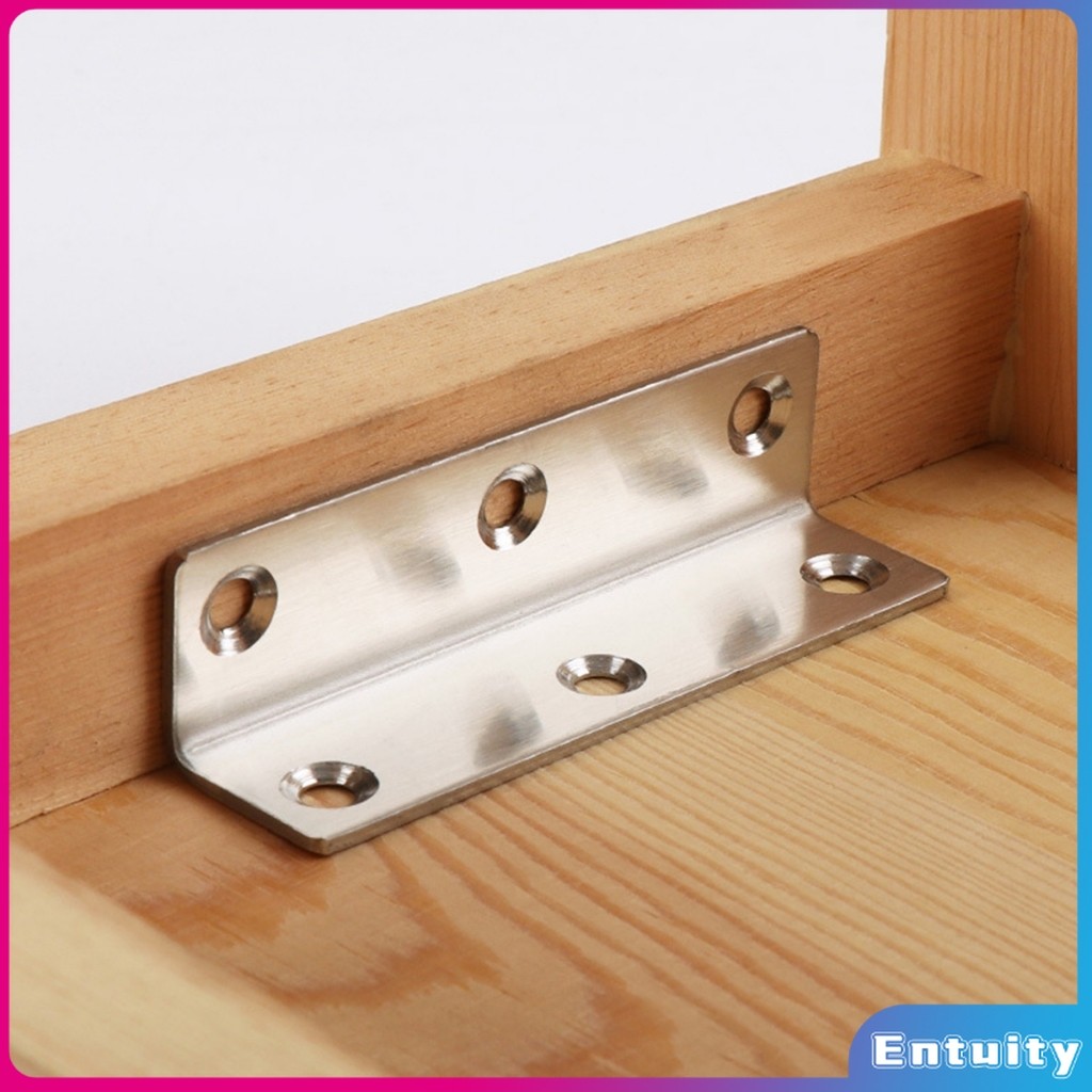 ET Stainless steel angle code 90 degree L-shaped Joint Stand Furniture ...