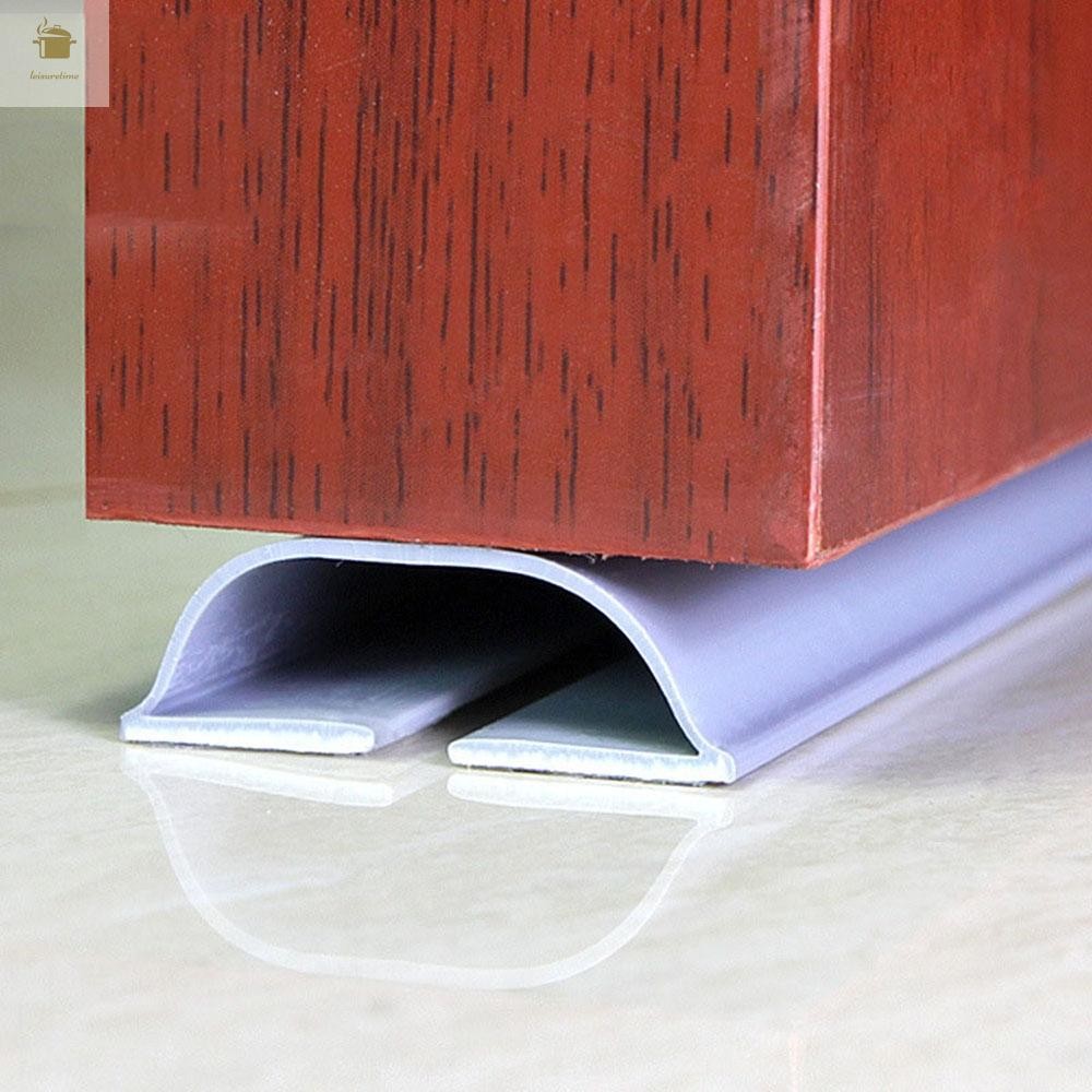 Seal Strip 1m long Silicone Rubber Floor Door gap Stopper Self-Adhesive ...