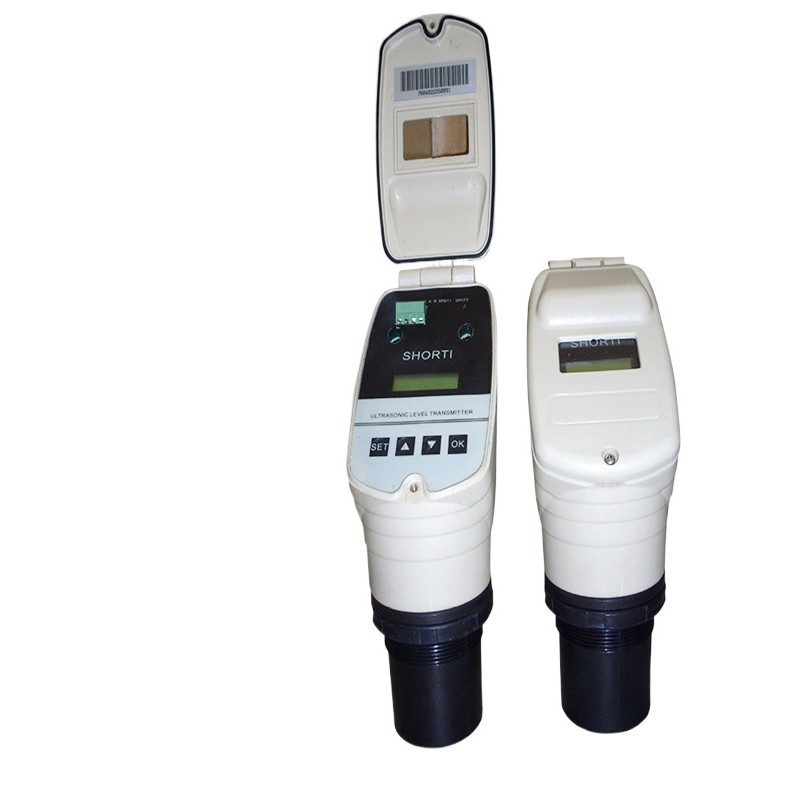 Integrated split ultrasonic level gauge transmitter water level sensor ...