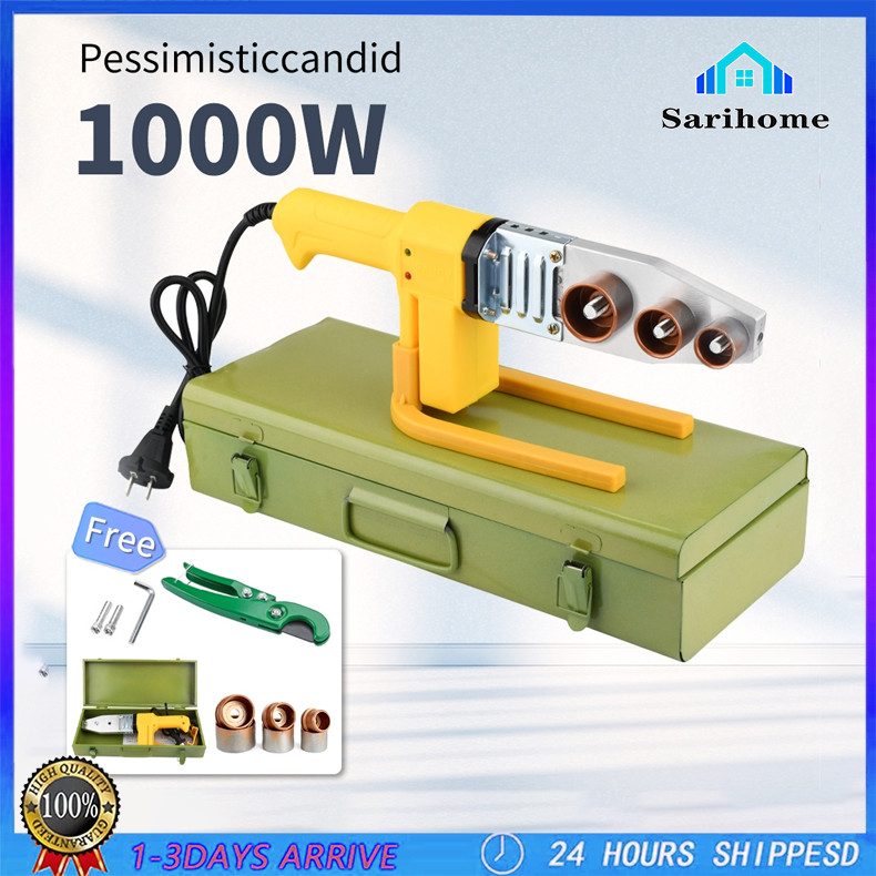 1000W PPR Heater Hot Melter Fusion Machine PVC Plastic Pipes Welder ...