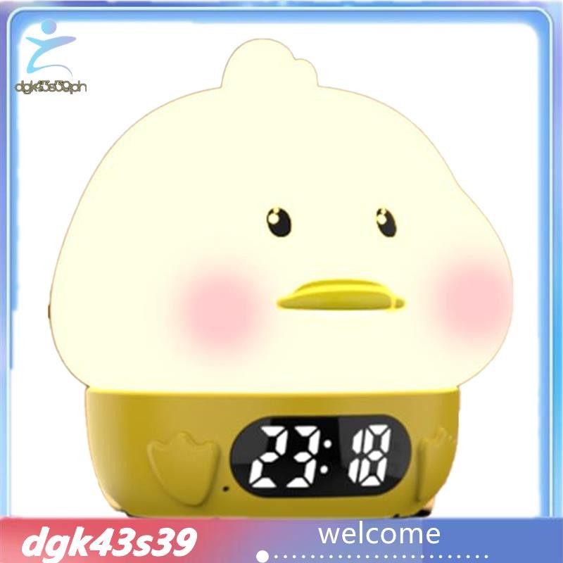 [Pretty] Alarm Clock Lights for Kids-Duck Night Lights,Temperature ...