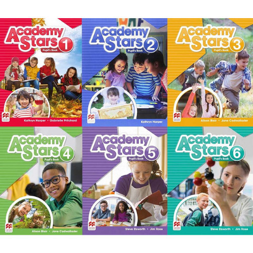 Aha - Academy Stars (Pupil's Book + Work Book) - (Odd, complete set of ...