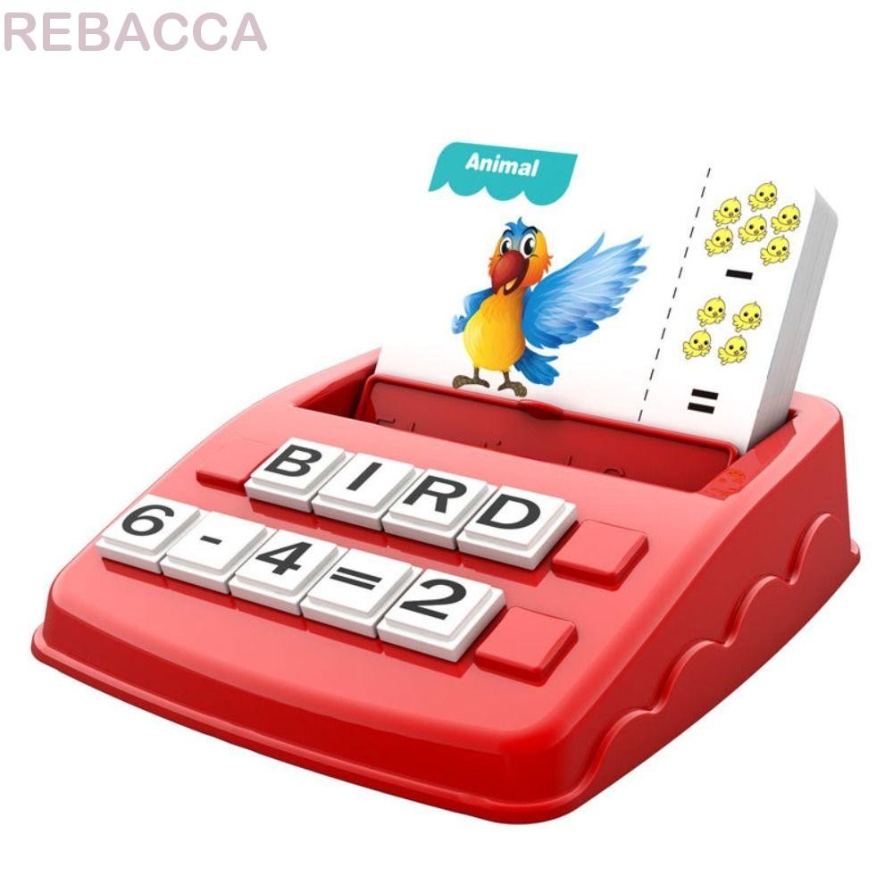 REBACCA Spelling Words Game, Montessori 2 in 1 Matching Letter Games ...