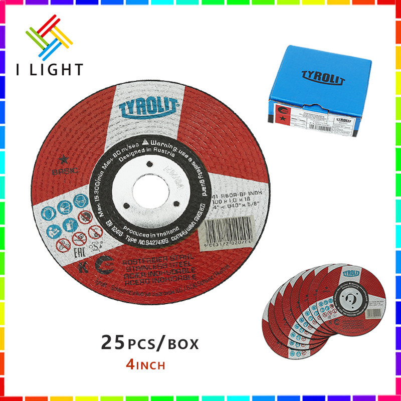 （Fast&COD）Tyrolit Cutting Disc Thin Cut Abrasive Disc 4inch For ...