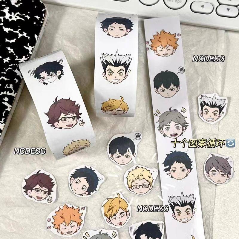 500Pcs/Lot Haikyu Hinata Shoyo Tetsurou kuroo Kozume Kenma Tobio ...